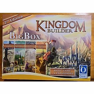 Queen Games Kingdom Builder Big Box 2nd Edition Board Game
