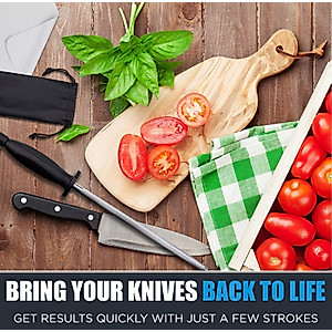 Knife Sharpening Rod,Best Professional Honing Steel Knife Sharpening