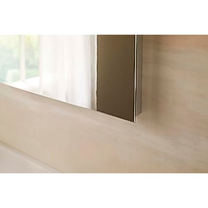 KOHLER K-55060-NA Embark Medicine Cabinet, Adjustable Shelves with Mirrored Door, 16" x 20"