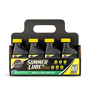 Opti-Lube Summer+ Cetane Formula Diesel Fuel Additive: 4oz Bottles (8 Pack with Opti-Box)