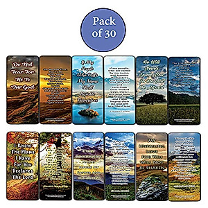 Encounter God's Promises Bible Bookmarks (30-Pack) - Handy Reminder About Encountering God’s Promises to Us