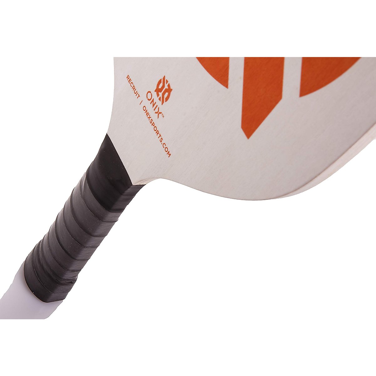 Onix Recruit Pickleball Starter Set Includes 2 Paddles and 2 Pickleballs For All Ages and Skill Levels to Learn to Play, White, 3.00 x 8.00 x 16.00"