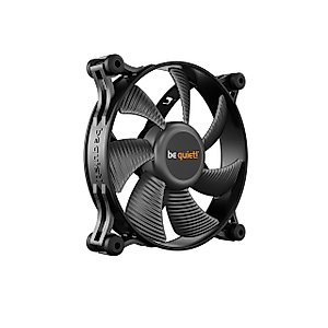 be quiet! Shadow Wings 2 120mm PWM Silent Low Noise Cooling Fan | Low Noise Operation | Rubber Fan Frame | Designed in Germany | Black | BL085