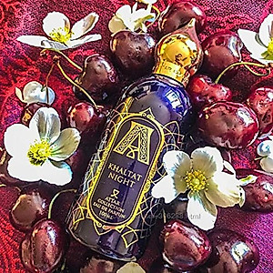 Attar Collection Khaltat Night - Cherry Sweet Fragrance - Eau De Parfum - Cherry, Red Apple, Vanilla, Patchouli & Musk - Perfume for Women & Men - 100ml/3.4fl oz