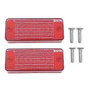 2 Pcs Rear Tail Light Lens 6672276 for Bobcat Skid Steer Loader A300 S100 S130 S150 T110 T140 T180 T190 T200 T250