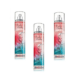 Bath & Body Works Pink Chiffon Fine Fragrance Mist Pack of 3