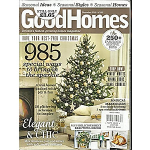 GOOD HOMES MAGAZINE, HAVE YOUR BEST -EVER CHRISTMAS, DECEMBER, 2016 ISSUE, 213