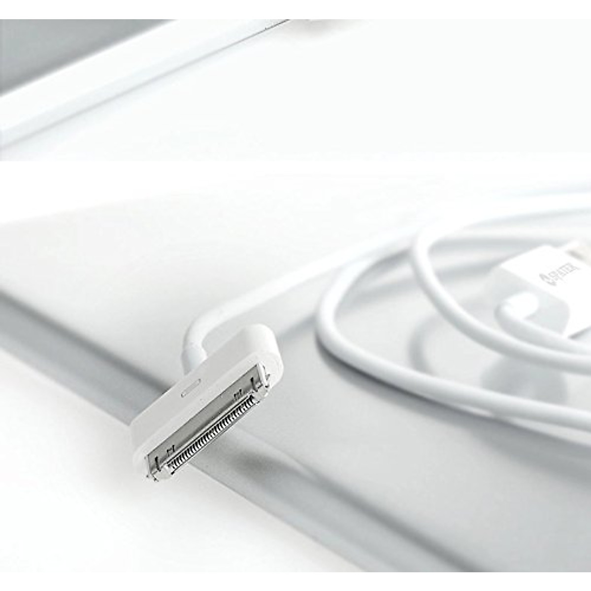 iPhone 4s Cable, Spater 30-Pin USB Sync and Charging Data Cable for iPhone 4/4S/3G/3GS, iPad 1/2/3, and iPod (5'/1.5 Meter) - Pack of 2