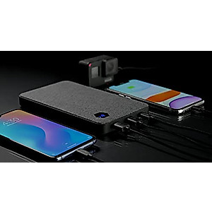 Eggtronic Laptop Power Bank | Ultra-Fast 20,000mAh Slim Battery Pack - USB C + USB A, 63W Output | Charge 3 Devices at Once- Phones, Tablets, Laptops, 3ft Cable Included