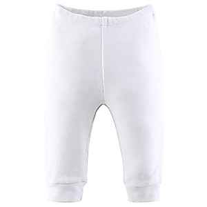 The Peanutshell Baby Girl Pants Set | 5 Pack in Newborn to 24 Month Sizes | Floral, Pink, White, Stars (as1, Age, 12_Months)