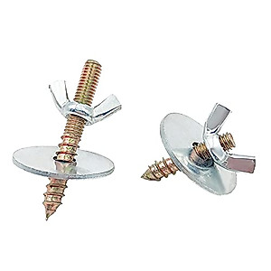 M-TOP Screw and Nuts for Building Bird Perch Stand, Hamster Platform, Chinchilla Wooden House, Small Animal Playground-Connecting and Fixing to Pet Cage(10 Packs)