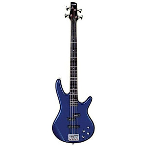 Ibanez 4 String Bass Guitar, Right Handed, Jewel Blue (GSR200JB),34 inches