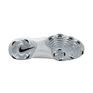 Nike Force Trout 8 Pro Molded Baseball Cleats White | Black Size 8 Medium