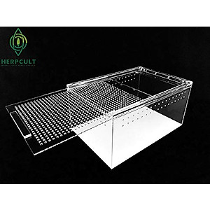 SOBAKEN Herpcult Magnetic Acrylic Large Enclosure 12 x 8 x 6