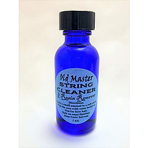 Old Master String Cleaner and Rosin Remover (Blue)