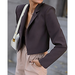 The Drop Women's Java Cropped Blazer by @christineandrew, S