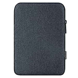 MoKo 9-11 Inch Tablet Sleeve Bag Carrying Case Fits New 11-inch iPad Pro M4/iPad Air M2 2024, iPad Air 5/4/3 10.9"/10.5", iPad Pro 11 M2, iPad 10th 10.9, iPad 9/8th Gen 10.2, Tab S8/S9 11", Space Gray
