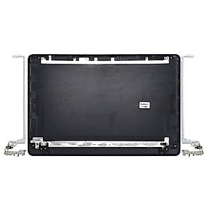 Replacement LCD Back Cover Top Lid w/Hinges for HP 15-BS 15-BW 15T-BR, 250 G6 255 G6, HP 15-bs015dx 15-bs020wm 15-bs070wm 15-bw011dx 15-bw017cl Series Laptop 924899-001 L13909-001 AP204000260