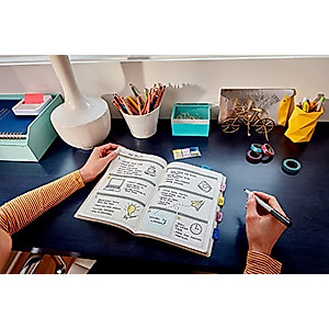 Post-it Foil Tabs, Iridescent Colors, 36 Tabs/Pack, 1 in x 1.5 in (686-FLOPBT)