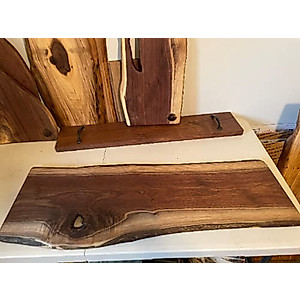 24x12" Walnut Cutting Board - Serving Board - Bathtub Tray - Cheese Board - Butcher Block - Food grade Walrus Oil