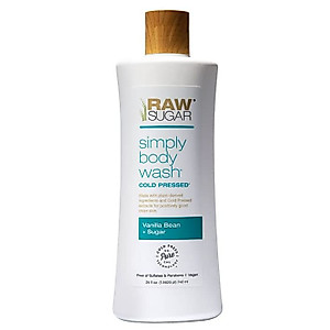 Raw Sugar Cold Pressed Simply Body Wash Vanilla Bean and Sugar. 25 fl oz