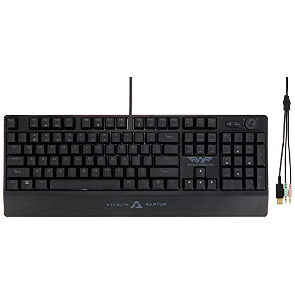 Armaggeddon Stealth Raptor Mka-7 Mechanical Gaming Keyboard-Black