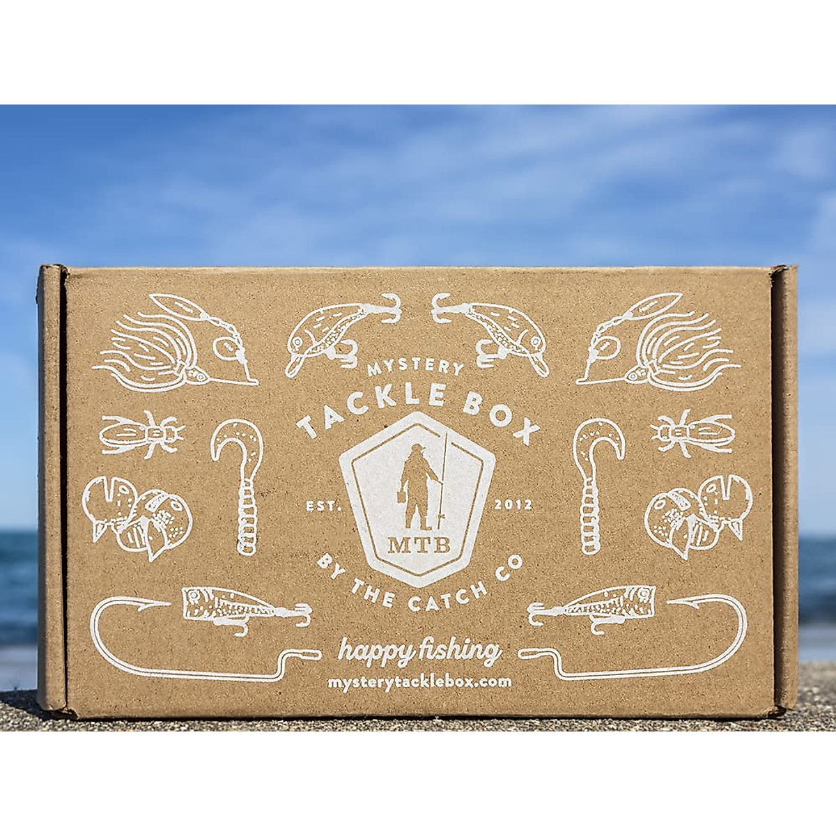 Catch Co Mystery Tackle Box Freshwater Largemouth and Smallmouth Bass Lures Fishing Kit