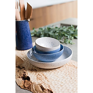 Denby Studio Blue 4 Piece Pasta Bowl Set, 411046006