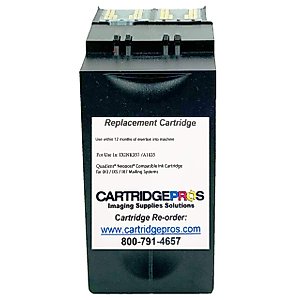 Cartridge Pros in USA Compatible IXINK357 Quadient Neopost Compatible Ink Cartridge for IX3, IX5 IX7 Mailing Systems Red