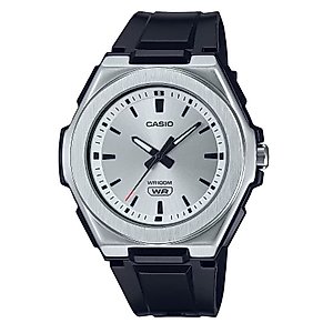 Casio Men's Analog Watch Black Resin Band Stainless Steel BezelLWA300H-7E2V