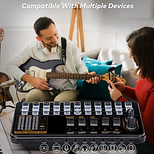 Asmuse Podcast Equipment Bundle, BM800 Condenser Podcast Microphone Bundle Kit with Live Sound Card, Streaming Audio Mixer Studio All-in-one Beginner Podcast Package for Recording YouTube TikTok