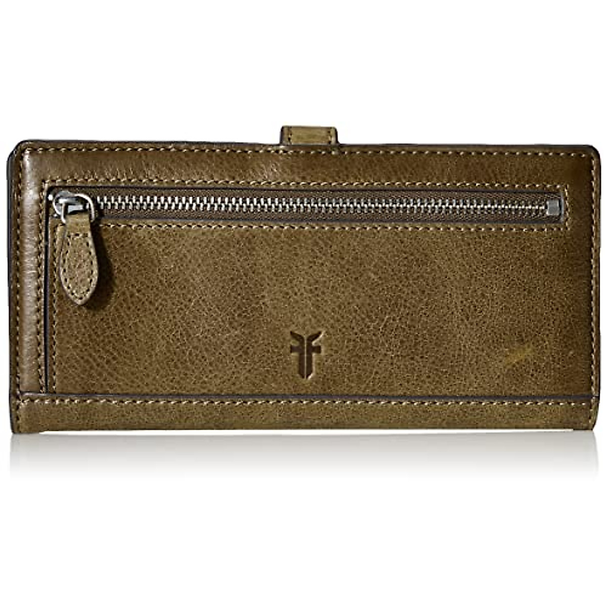 Frye Reed Slim Wallet, Khaki