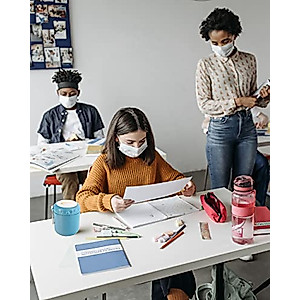 AGRATU 2 Pack Kids Thermos for Hot Food with Spoon Thermos Food Jar for Kids 13.5oz(Green/Blue)