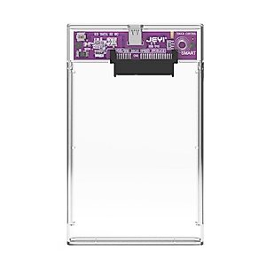 Transparent 2.5in TypeC 3 HDD Box HDD Hard Disk Drive Enclosure External Drive Disk Case Tool Free Support 2TB Ssd Enclosure 2.5in Hard Disk Case