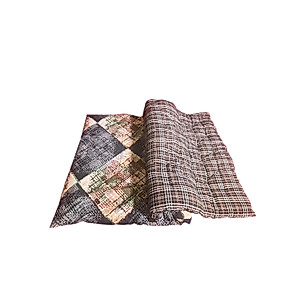 COLLECT PRESENT Soft Foldable Cotton Mattress and Cotton Gadda | Easy to Store 72X36 Inches Portable Bedding Option Made with Handcrafted Cotton and Assorted Traditional Designs