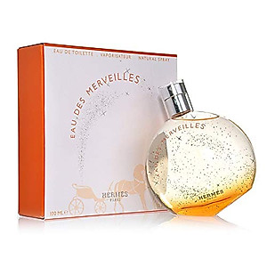 Hermes Eau Des Merveilles For Women. Eau De Toilette Spray 3.3 Oz.