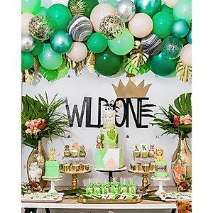Styirl 10/5 Inch Dark Green Balloons - 70 pcs Party Latex Ballons As Birthday Balloons/Merry Chritmas Balloons/Graduation Balloons/Gender Reveal Balloons for Birthday/Baby Shower/Wedding/Party decorations