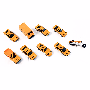 KidPlay 50pc Diecast Cars Urban City Construction Toys Play Set for Kids