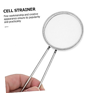 SOLUSTRE Lab Cell Strainer Mesh 150 Mesh Stainless Sieve for Cell Counting Sub-Culture Experiments