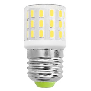TRIJZHOU LED AC 100-265V 3.5W Replacement KEI D34L Refrigerator Light Bulb 40W Halogen Equivalent E26 Appliance Daylight White 6000K 600Lm 4W T10 Freezers Medium Base Pack of 1