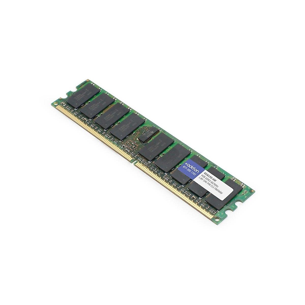 Addon 4gb Ddr2 Sdram Memory Module - 4 Gb (1 X 4 Gb) - Ddr2 Sdram - 667 Mhz - 1.80 V - Ecc - Fully