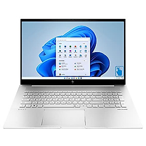 HP Envy Laptop 17 17.3" 60Hz Touch FHD Home & Business Laptop (Intel i7-1255U 10-Core, 64GB RAM, 2TB PCIe SSD, Intel Iris Xe, (1920x1080), Fingerprint, WiFi, Bluetooth, Win 11 Pro) with Hub
