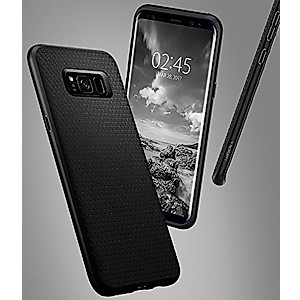 Spigen Liquid Air Armor Designed for Samsung Galaxy S8 Plus Case (2017) - Black