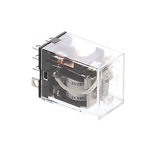 Ultrafryer 18A334 24 Volt Dc DPDT Clear Blow Relay