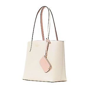 Kate Spade Ava Reversible Leather Tote (Parchment)