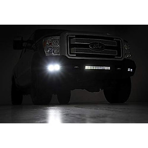 Rough Country Heavy Duty LED Front Bumper for 11-16 Ford Super Duty - 10783