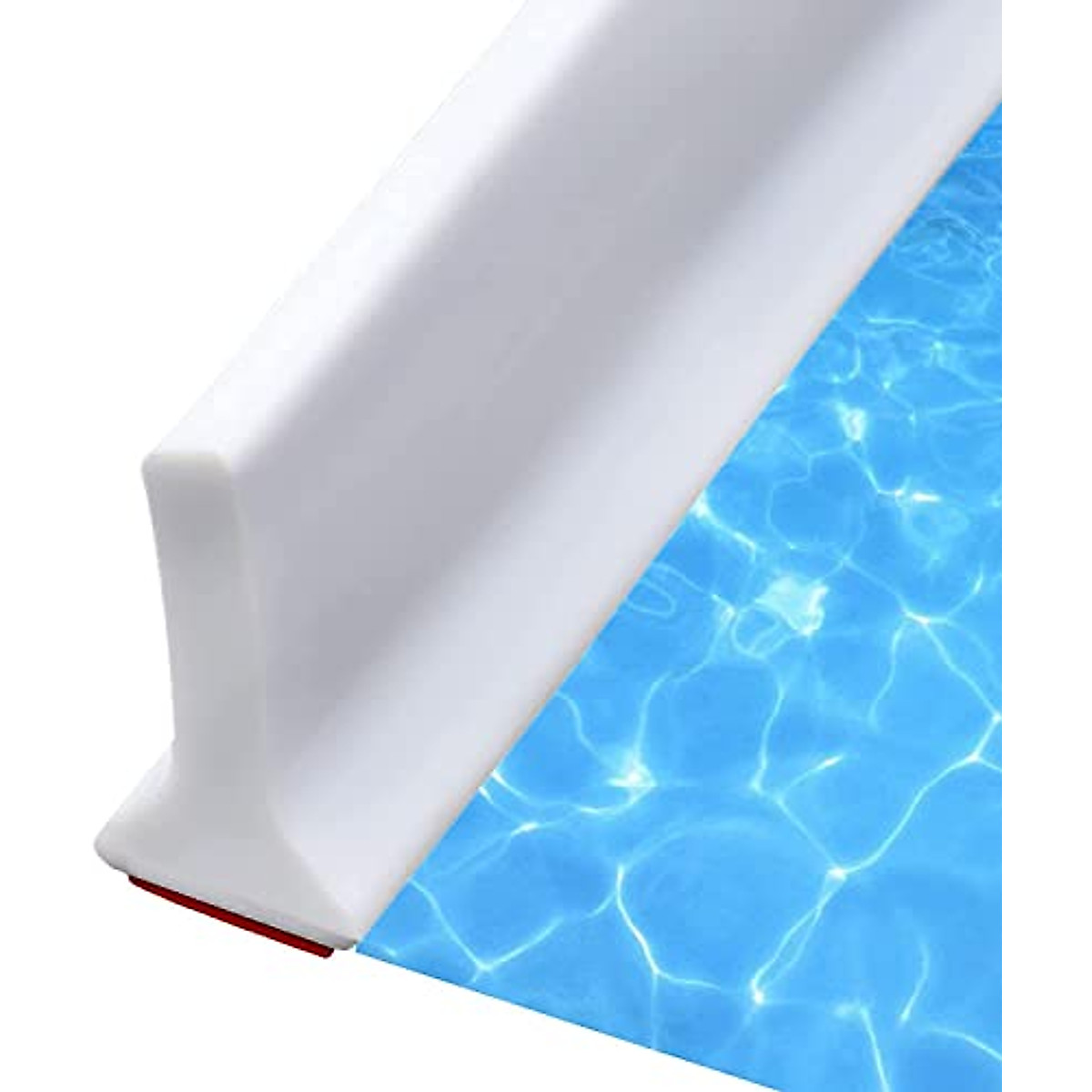 Collapsible Shower Water Guard Water Splash Guard Water Dam Barrier Shower Threshold for Shower Stall, Stay Dry Retainer for Wet and Dry Separation for Bathroom (67") …