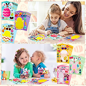 Zonon Make a Sticker for Kids, 36 Sheets Make an Face Animal Face Decals, Make Your Own Stickers for Birthday Party Favors, Boys Girls School Reward(Cute Style)