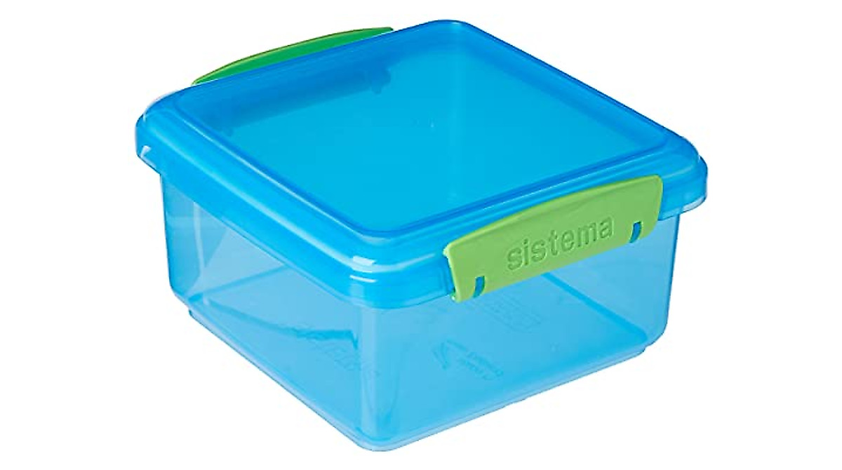 Sistema Lunch Plus Lunch Box 1.2L BPA-Free & Multi-Compartment