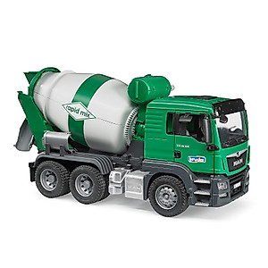 Bruder 03710 Man Tgs Cement Mixer Truck Vehicle for ages 36 months to 180 months